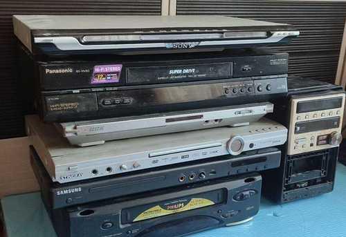 DVD/VHS аппаратура на запчасти