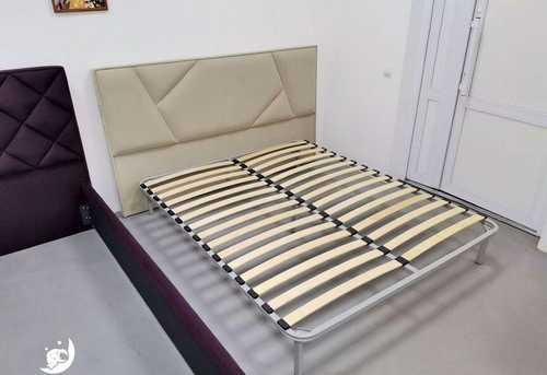 Кровать 120x200 мягкое изголовье новая на заказ