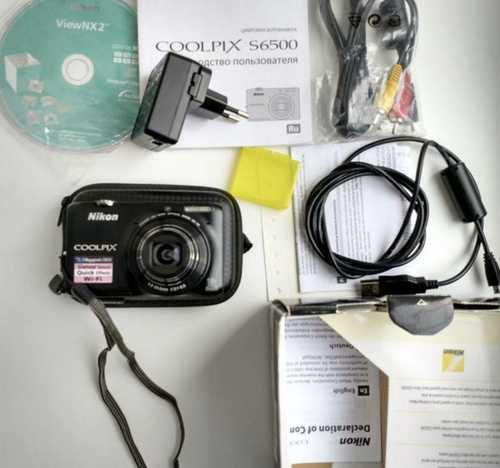 Компактный фотоаппарат nikon coolpix s6500