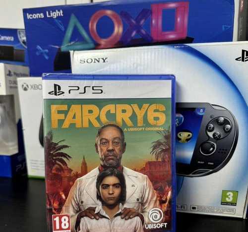 Far cry 6 ps5 новый в плёнке рус