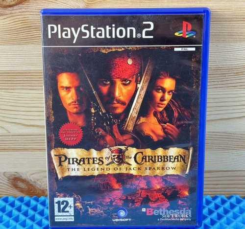 PS2 Pirates of the Caribbean Лицензия