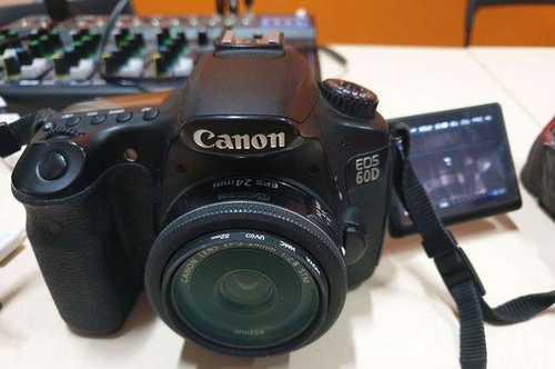 Зеркальный фотоаппарат canon 60d