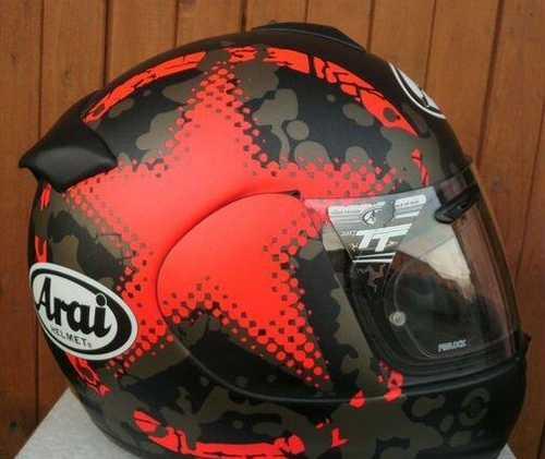 Мото Шлем arai axces II comet Red/Black