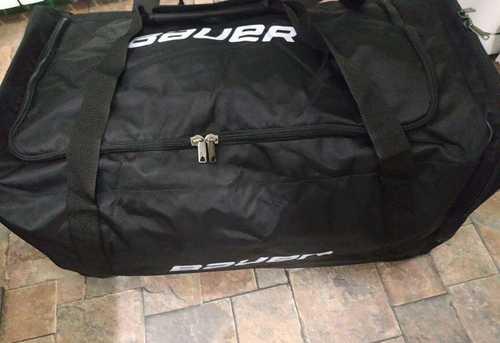 Баул хоккейный 36 сумка без колес чёрная