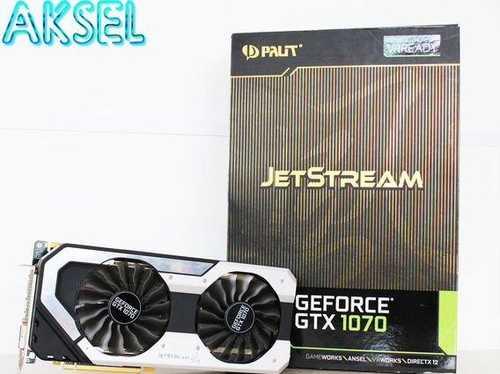 Видеокарта 8 GB GTX 1070 Palit JetStream