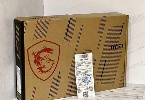 15.6" MSI GF63 Thin 11UC-1608XRU, 512 ГБ, Core i5-11260H, RAM 16 ГБ, GeForce RTX 3050 4 ГБ