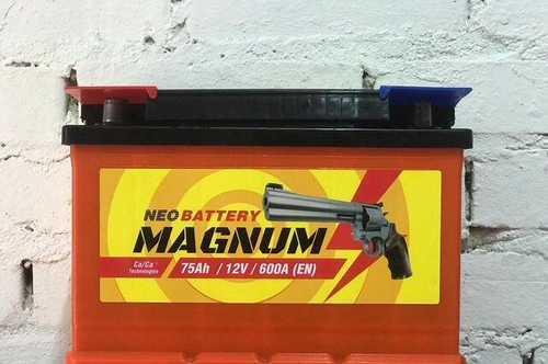 75Ah Аккумулятор 12V 6CT-75.1 VL Magnum Neo 600A