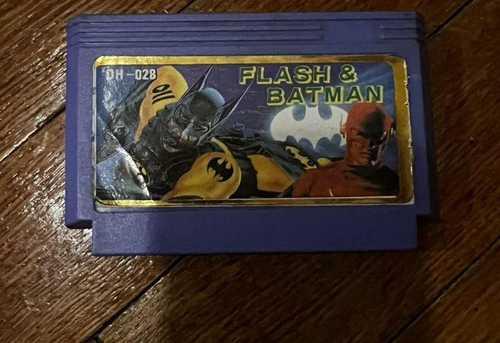 Картридж Dendy "Flash & Batman" 90е