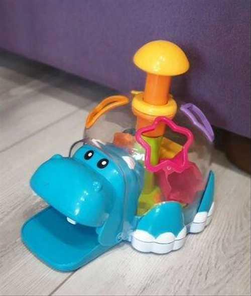 Игрушка бегемот сортер BabyGo
