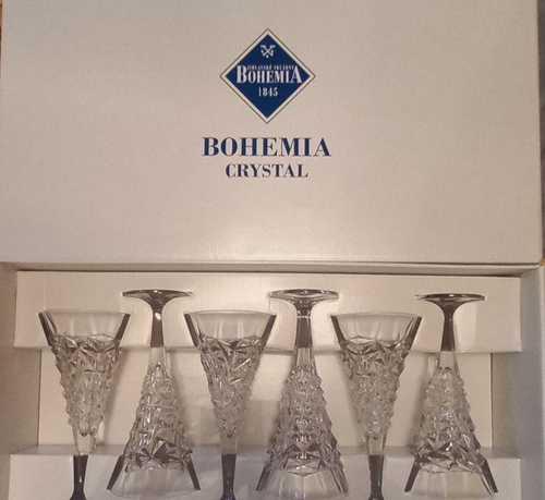 Фужеры bohemia crystal