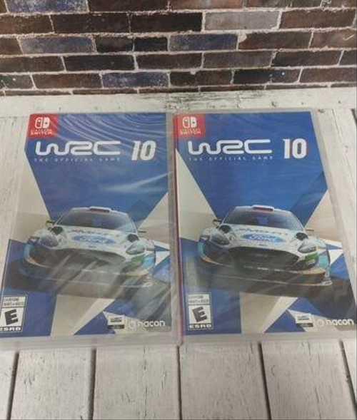 WRC 10 Nintendo switch