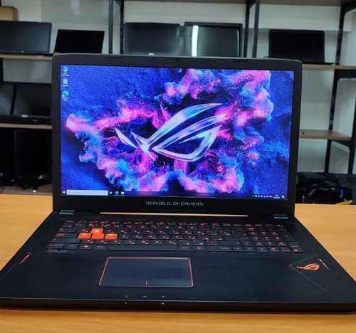 Мощнейший ROG Strix 17" i7/16gb/1256gb/GTX1060 6Gb