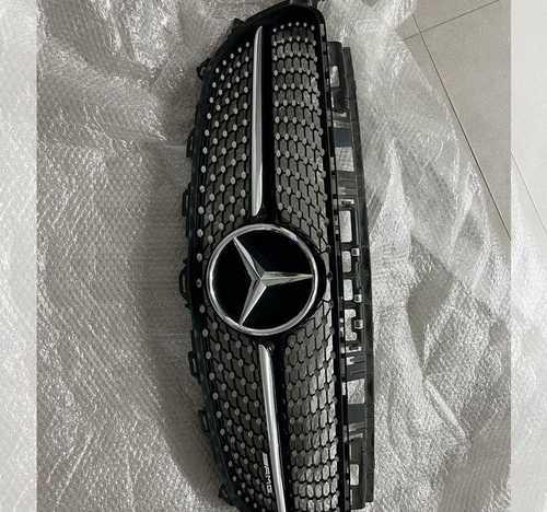 Решетка радиатора mercedes w213 diamond