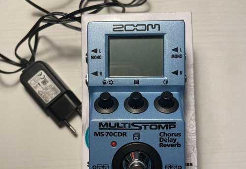 Zoom ms 70cdr гитарный процессор