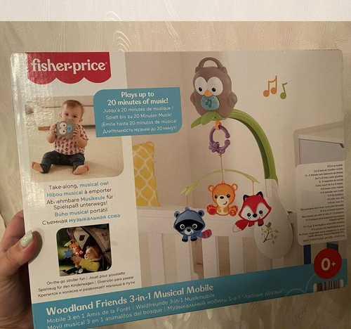 Мобиль новый fisher price