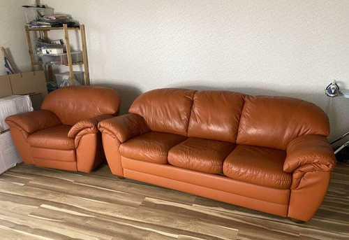 Mobel & zeit набор диван и кресло