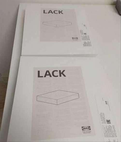 Полка IKEA лакк