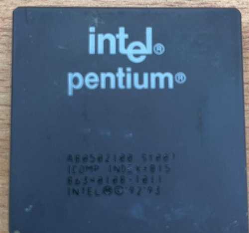 Процессор Intel Pentium A80502100 SY007 CPU 100MHz