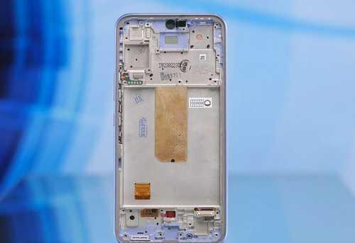 Дисплей для Galaxy A54 SM-A546B OEM в рамке фиолет