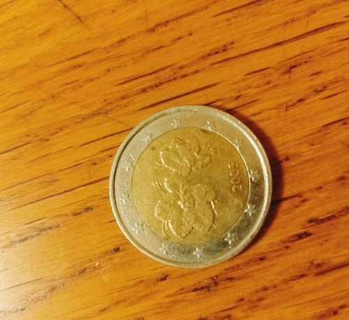 Монета 2 евро