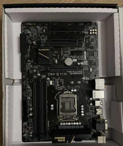 Мат. плата gigabyte z170 с процессором i5 6600k