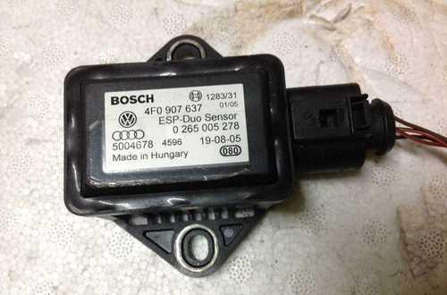 Датчик ускорения audi a6c6