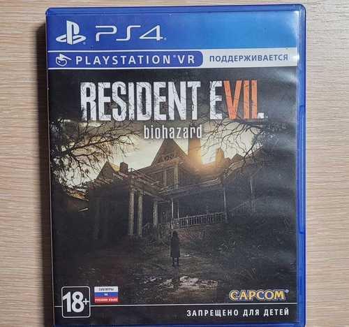 Игра Resident Evil 7: Biohazard для PS4