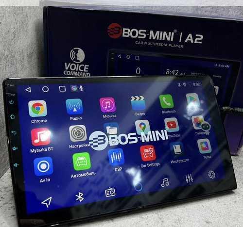 Магнитола Bos Mini A2 4/64 android