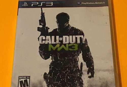 Диск call of duty mw3 ps3