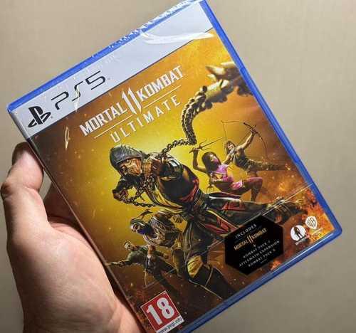 Mortal kombat 11 ultimate ps5 диск