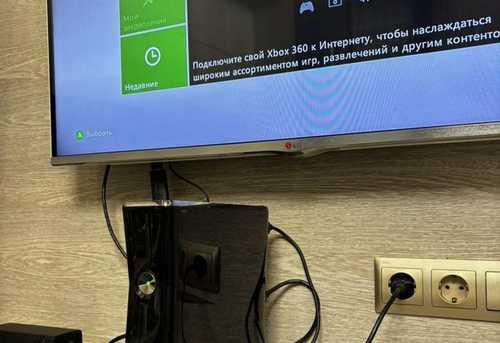 Приставка xbox 360s 250 гб прошитая