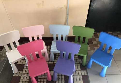 Детский стол и стул IKEA мамут