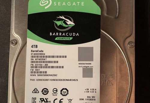 Жесткий диск seagate barracuda 4tb