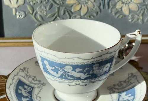 Чайная пара фарфор Англия.Coalport