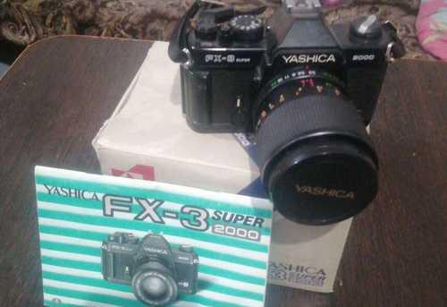 Пленочный фотоаппарат yashica fx-3 super 2000