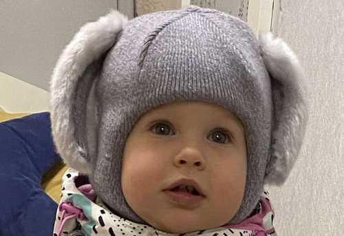 Шапка детская зимняя