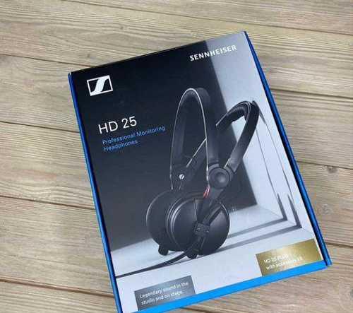 Наушники Sennheiser hd 25 plus новые