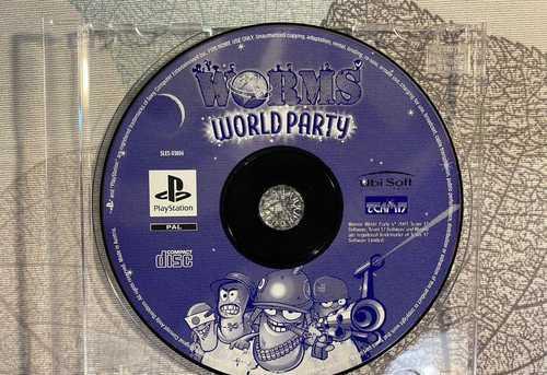 Worms World Party для Sony PlayStation 1 (PS1)