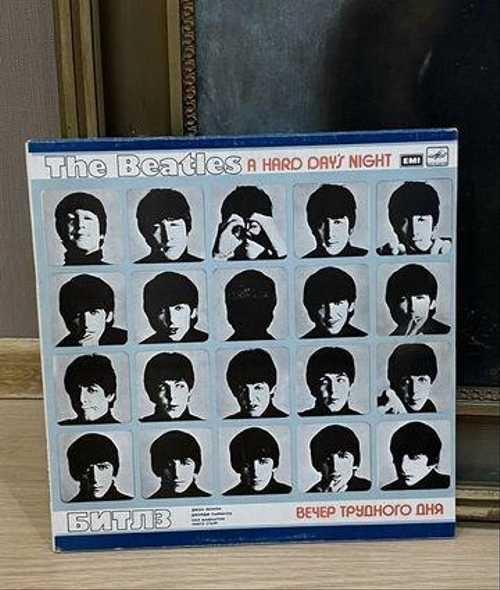 Виниловая пластинка Beatles «вечер трудного дня»