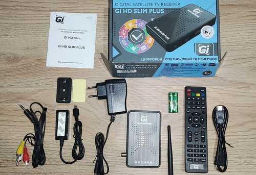 Спутниковый ресивер GI HD Slim Plus с картоприемн