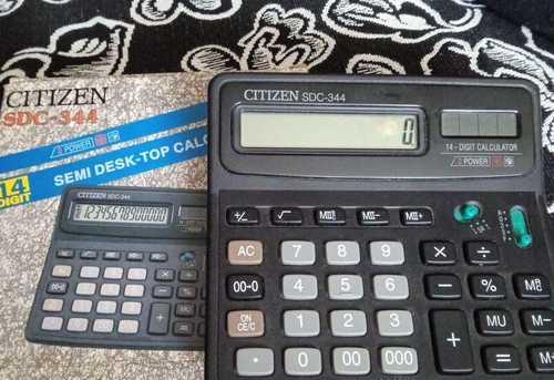 Калькулятор citizen sdc-344