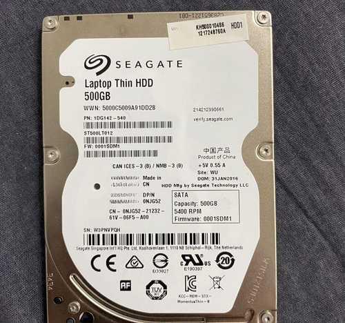 Жесткий диск seagate 500 gb