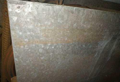 Лист оцинкованный, толщина 1 мм, 97*250 см