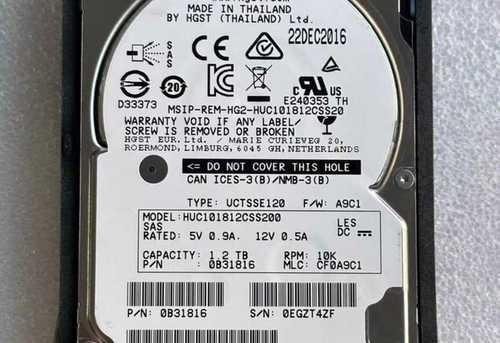 Жетский диск EMC V4-2S10-012 1.2Tb 2.5" SAS