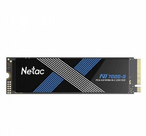 Твердотельный накопитель Netac NV7000Q 1Tb NT01NV7000Q-1T0-E4X M.2 2280, PCI-E 4.0 x4, 3D nand, 7100