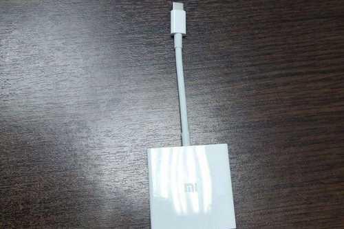 Переходник/Адаптер/Хаб Xiaomi USB-C-USB-C/USB/hdmi