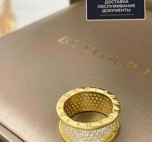 Кольцо Bvlgari B.zero1, желтое золото