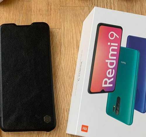 Чехол и коробка Xiaomi Redmi 9