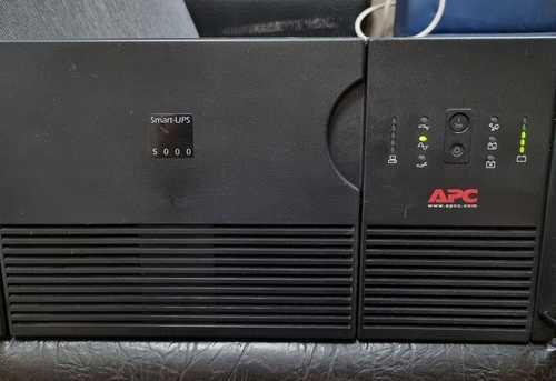 APC Smart-UPS 5000 su5000r5ibx120 чистый синус