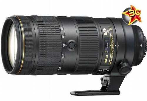 Объектив Nikon 70-200mm f/2.8E FL ED VR AF-S Nikko